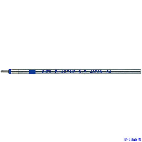 オレンジブック トラスコ中山　TRUSCOOHTO ニードルポイント替芯0.7 〔品番:R4C7NPBL〕[ 注番:4078591]特長●インクには低粘度のソフトインクを使用しています。●書いた文字が見えやすいニードルポイントです。●チップ...