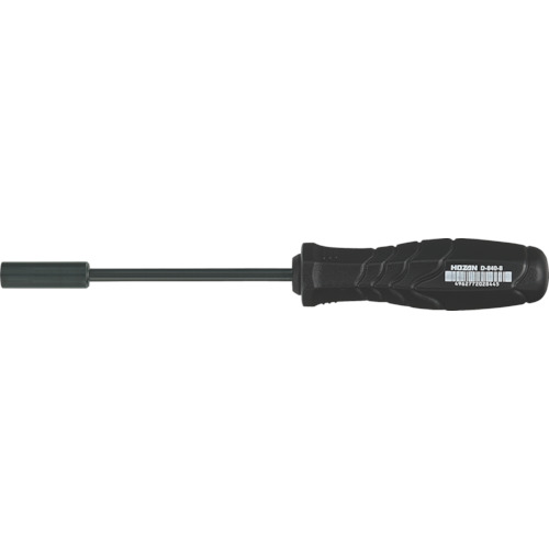 オレンジブック トラスコ中山　TRUSCOHOZAN ナットドライバー 〔品番:D8408〕[ 注番:4078926]特長●手にやさしいグリップ形状で、よく手になじみ力の入りやすい形状です。仕様●軸長(mm)：125●全長(mm)：235●...