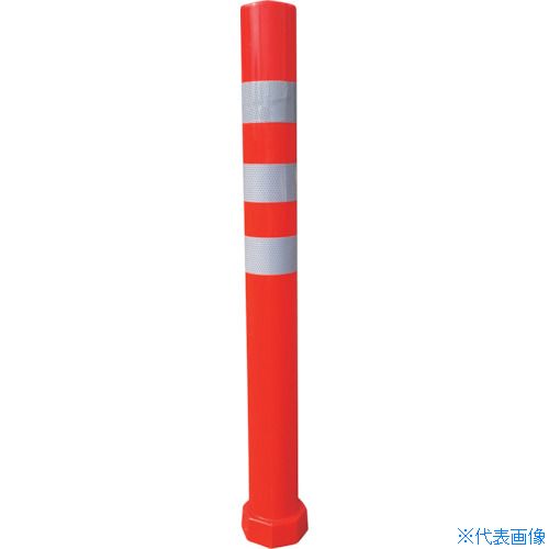 オレンジブック トラスコ中山　TRUSCOサンセルフ ソフトコーンM800ベースなしタイプアスファルトアンカーセット 〔品番:SCM800NBAS〕[ 注番:4079194]特長●柔軟性に優れるポリウレタン製視線誘導ポストを自社オリジナル設...