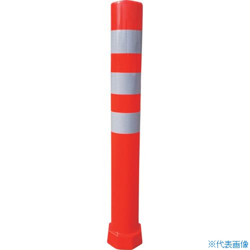 オレンジブック トラスコ中山　TRUSCOサンセルフ ソフトコーンM650ベースなしタイプアスファルトアンカーセット 〔品番:SCM650NBAS〕[ 注番:4079195]特長●柔軟性に優れるポリウレタン製視線誘導ポストを自社オリジナル設...