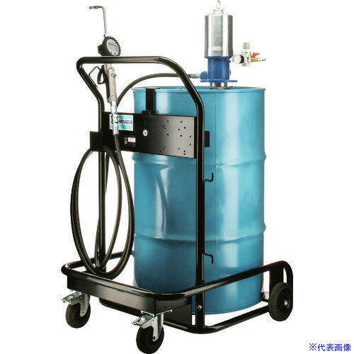 オレンジブック トラスコ中山　TRUSCOヤマダ LDS−110D2 ルブドラムセット 〔品番:881182〕[ 注番:4079858]特長●台車に200Lドラム缶を搭載する可搬型のオイルポンプセットです。用途●車両や機械へのオイル給油に便...