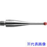 オレンジブック トラスコ中山　TRUSCORENISHAW M3ルビー球ストレートスタイラス/ステンレス軸(メートル法) φ2.0MM × L21.0MM × EWL9.6MM 〔品番:A50003552〕[ 注番:4086116]特長●レ...