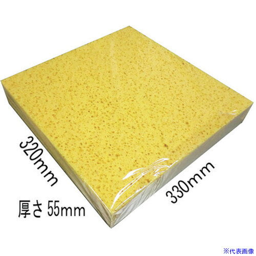 オレンジブック トラスコ中山　TRUSCOアイガーツール 特大スポンジ 〔品番:NO5SPONGE〕[ 注番:4086336]特長●内装屋さんの壁紙の空気抜きや糊とりや、左官屋さんのトロ船の洗い出しやタイルの目地洗いなど、プロ向けの商品です...