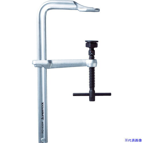 オレンジブック トラスコ中山　TRUSCOスーパー L型クランプ(強力型ヘビータイプ)フトコロ深さ:140mm クランプ範囲:600mm 〔品番:FC1460H〕[ 注番:4093178]特長●ねじ頭部はレンチで締め付けられる六角形のため、...