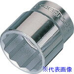 オレンジブック トラスコ中山　TRUSCOスーパー ソケットレンチ用ソケット12角(差込角12.7mm)六角対辺24mm 〔品番:NHS424〕[ 注番:4093747]特長●12角タイプのソケットです。●差込角12.7mmのソケットレンチ...