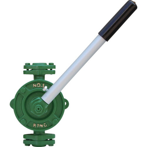 オレンジブック トラスコ中山　TRUSCOアクアシステム ウイングポンプ KING 20A(配管・設備) 〔品番:KINGNO.1〕[ 注番:4100476]特長●5000cPまでの各種オイルを移送できる手動のポンプです。●フランジは、ねじ...