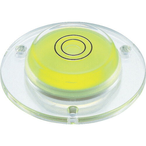 オレンジブック トラスコ中山　TRUSCOエビスダイヤモンド 丸型レベル 〔品番:EDCI〕[ 注番:4105427]特長●水平面全方向が測定できます。●機械・器具などにビスで取り付けて使用できます。●小さくて携帯に便利です。用途●水平測定...