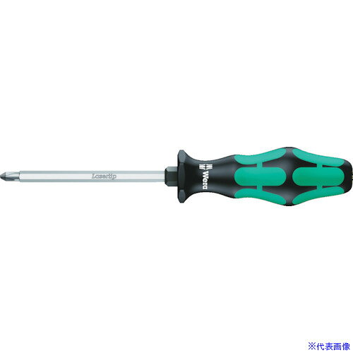 オレンジブック トラスコ中山　TRUSCOWera(ヴェラ) プラスドライバー クラフトフォームプラス 350SK 刃先No.0 軸長60mm 〔品番:008750〕[ 注番:4116593]特長●先端のレーザーチップにより、ねじへの食いつ...