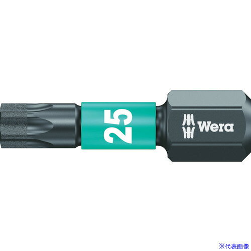 オレンジブック トラスコ中山　TRUSCOWera(ヴェラ) 867/1IMPDC インパクトトルクスビット TX25 〔品番:057625〕[ 注番:4118324]特長●インパクトドライバー用の強靭なビットです。●別売のインパクタービッ...