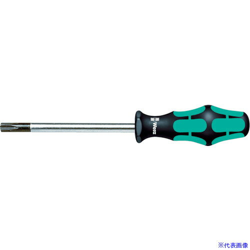 オレンジブック トラスコ中山　TRUSCOWera(ヴェラ) 367 いじり止めトルクスドライバー 15X80 〔品番:138261〕[ 注番:4121058]特長●いじり止め付トルクス［［R下］］ねじに対応しています。●特殊なグリップ形状...