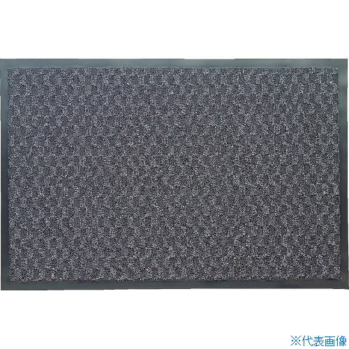 オレンジブック トラスコ中山　TRUSCO3M エンハンスマット 500 グレー 900X1500mm 〔品番:E5GRA900X1500〕[ 注番:4133137]特長●ポリプロピレンの極太繊維と細繊維のコンビネーションで細かな土砂ばかり...