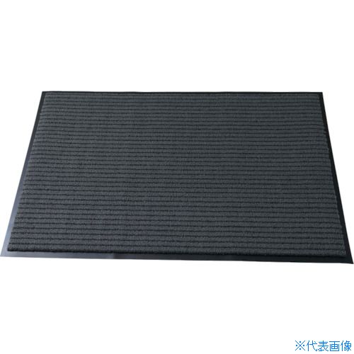 オレンジブック トラスコ中山　TRUSCO3M ノーマッド カーペットマット4000 グレー 1200X1800mm 〔品番:N4GRA1200X1800D〕[ 注番:4133307]特長●6歩で、90%以上の土砂を除去します。●雨天時の水...