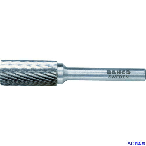 オレンジブック トラスコ中山　TRUSCOBAHCO 超硬バー 円筒エンド刃 ダブルカット 刃径6mm 〔品番:BAHA0616M06XE〕[ 注番:4134206]特長●硬度HRC67までの材料の切削が可能です。●ヘッド部硬度はおよそ15...