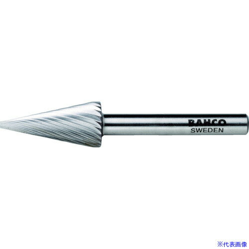 オレンジブック トラスコ中山　TRUSCOBAHCO 超硬バー ポイント シングルカット 刃径10mm 〔品番:BAHM1022M06〕[ 注番:4135881]特長●硬度HRC67までの材料の切削が可能です。●ヘッド部硬度はおよそ1500...