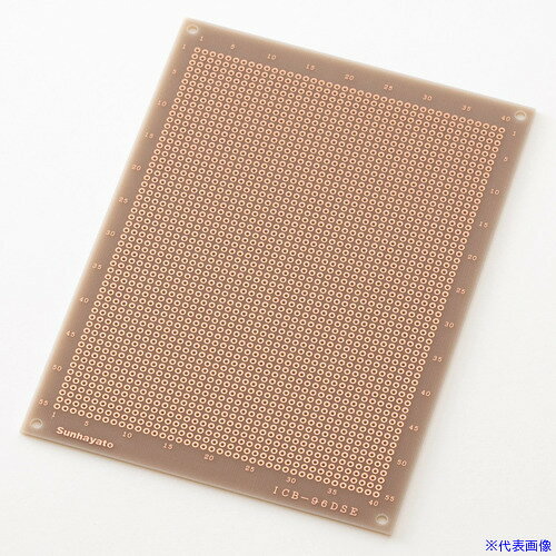 オレンジブック トラスコ中山　TRUSCOサンハヤト ユニバーサル基板 〔品番:ICB96DSE〕[ 注番:4137794]特長●試作した電子回路を実配線し、動作確認ができます。●電子工作や試作実験に最適です。用途●実験や電子回路の確認に。...
