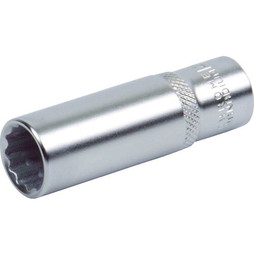 オレンジブック トラスコ中山　TRUSCOTRUSCO ディープソケット(12角) 差込角12.7 対辺13mm 〔品番:TS413WL〕[ 注番:4161670]特長●深い箇所のナット、ボルトが突き出したナットを回すのに最適です。仕様●差...
