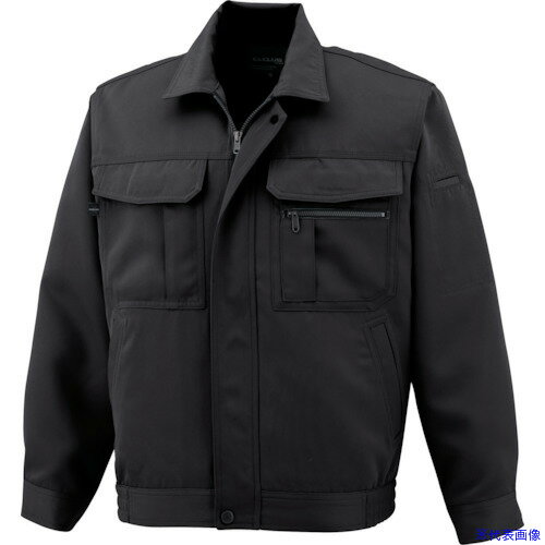 オレンジブック トラスコ中山　TRUSCOCHUSAN 長袖ブルゾン クロ 3L 〔品番:5408193L〕[ 注番:4164226]特長●妥協なき品質。●国産素材を使用した安心の一着。●高品質な国産素材使用で優れた耐久性とソフトな着心地。...