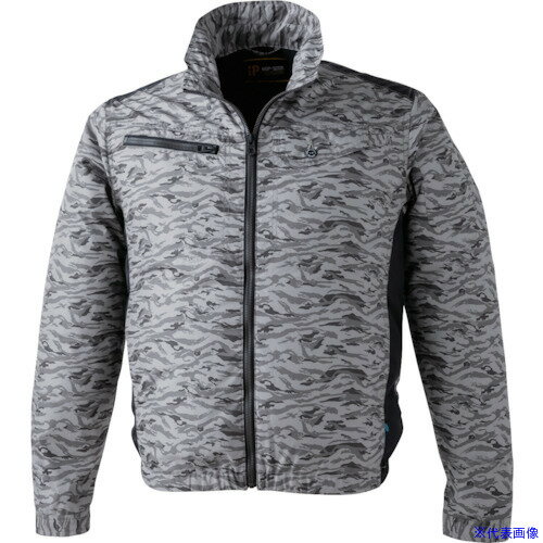 オレンジブック トラスコ中山　TRUSCOCHUSAN WZ アルミコーティング・迷彩ジャケット タイガー迷彩グレー M 〔品番:9169131M〕[ 注番:4164322]特長●別格の涼しさを纏う卓越した裏アルミコーティングと完成度の高い...