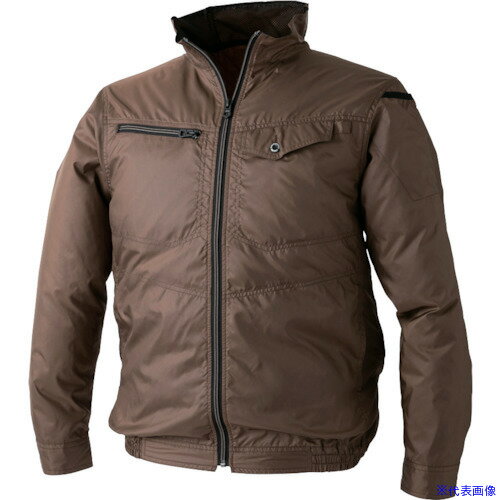 オレンジブック トラスコ中山　TRUSCOCHUSAN WZ ドットエンボスジャケット ダークブラウン F 〔品番:914969F〕[ 注番:4164511]特長●リーズナブルなのに本格的な機能性を装備。●旬なEFウェアの着心地を気軽に体感...