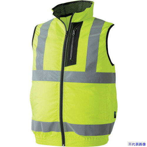 オレンジブック トラスコ中山　TRUSCOCHUSAN WZ ハイビス安全EFベスト 蛍光イエロー 4L 〔品番:9002974L〕[ 注番:4164603]特長●JIS　T8127適合の高視認性安全EFウェアです。●昼夜問わず視認性を確保...