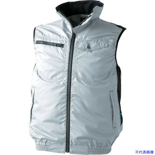オレンジブック トラスコ中山　TRUSCOCHUSAN WZ アルミコーティング・ベスト シルバー XL 〔品番:917226XL〕[ 注番:4164803]特長●多くの暑さ対策アイデアが集約した機能美。●夏肌にダイレクトに伝える強冷感で豊...