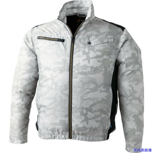 オレンジブック トラスコ中山　TRUSCOCHUSAN WZ ミニリップ・迷彩ジャケット 迷彩ホワイト XXL 〔品番:9199123XXL〕[ 注番:4165456]特長●爽快、裏PAコーティングと凝った仕立てが強印象。●さらに機能性を両...