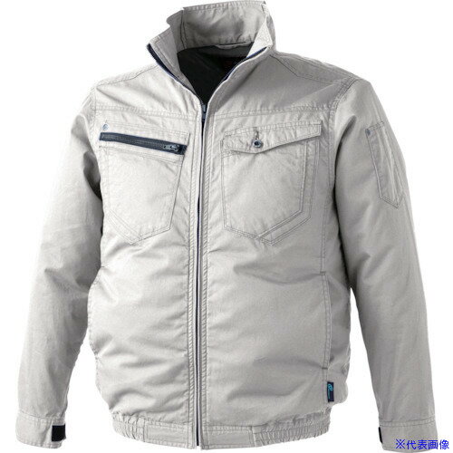 オレンジブック トラスコ中山　TRUSCOCHUSAN WZ ワンウォッシュコットン・ジャケット アッシュ・グレー 5L 〔品番:91598185L〕[ 注番:4166013]特長●ワンウォッシュし表も裏も肌触りよく、心地いい綿100％。●...