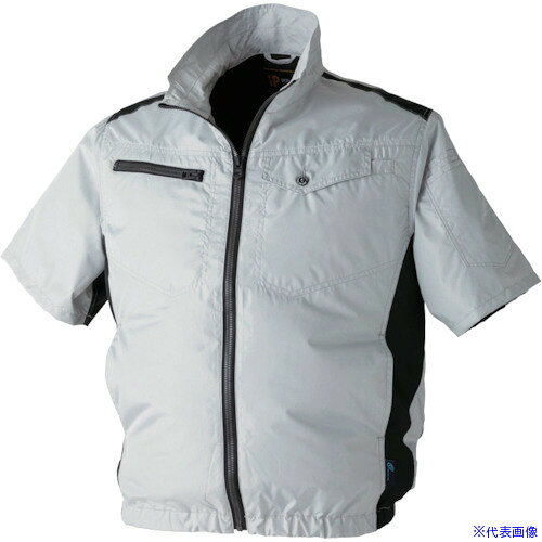 オレンジブック トラスコ中山　TRUSCOCHUSAN WZ ミニリップ・半袖ジャケット シルバー F 〔品番:910726F〕[ 注番:4166061]特長●暑さからの開放を実感できる高い効果を身軽に、気軽にルックス良く味わえる。仕様●色...