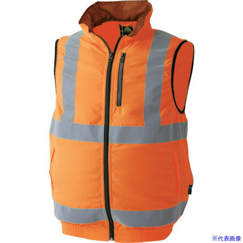 オレンジブック トラスコ中山　TRUSCOCHUSAN WZ 安全EFベスト 蛍光オレンジレッド LL 〔品番:180002141LL〕[ 注番:4166352]特長●安全性を維持しコスパを上げた新スタイル。●涼しく安全な、猛暑時の必須ベス...