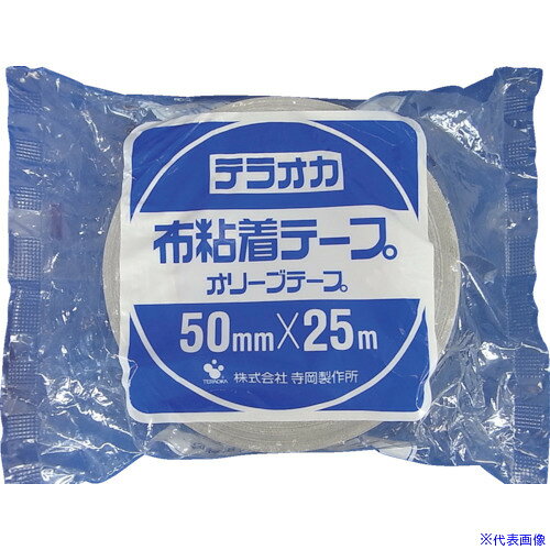 オレンジブック トラスコ中山　TRUSCOTERAOKA カラーオリーブテープ NO.145 灰 50mm×25M 〔品番:145GY50X25〕[ 注番:4195981]特長●鮮明な色を豊富に揃えた重梱包用カラー布テープです。用途●重梱包...