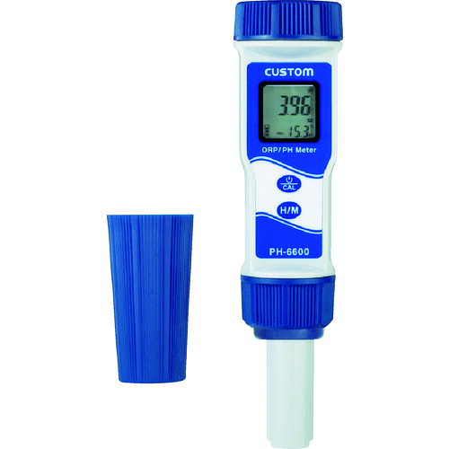 オレンジブック トラスコ中山　TRUSCOCUSTOM 防水ORP・PH計 〔品番:PH6600〕[ 注番:4212941]特長●水まわりでも安心のIP57準拠の防水型です。●本体にはpHセンサー（PH-6600S)が付属しています。●セン...