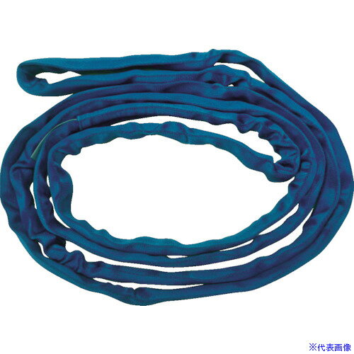 オレンジブック トラスコ中山　TRUSCOTESAC ブルースリングソフトN形(エンドレスタイプ)荷重1.6t全長1.5m(JIS規格品) 〔品番:TBSN1.6TX1.5M〕[ 注番:4214285]特長●しなやかで吊り荷にジャストフィッ...