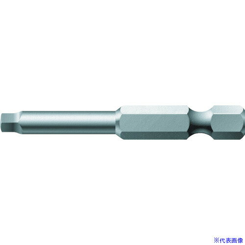オレンジブック トラスコ中山　TRUSCOWera(ヴェラ) 868/4 ビット 3X50 〔品番:060170〕[ 注番:4216211]特長●スタンダードタイプのドライバー用ビットです。●先端は独自のスクエアプラス形状です。仕様●刃先：...