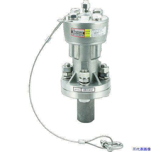 オレンジブック トラスコ中山　TRUSCOEXEN ステンレスノッカー RKVS40 〔品番:RKVS40〕[ 注番:4216571]特長●ステンレス製のため、防錆性が高く食品や化学薬品工場設備に適しています。●排気エアーが問題になる現場に...