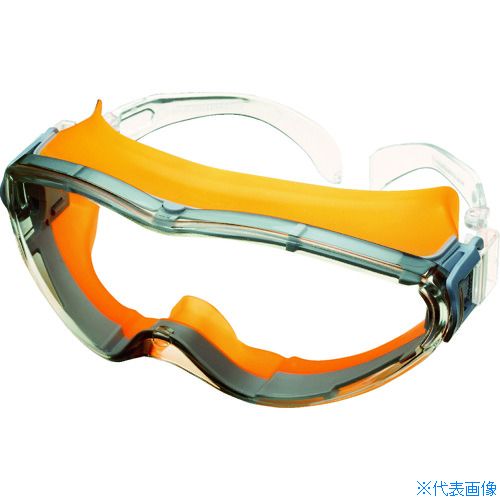 オレンジブック トラスコ中山　TRUSCOUVEX オーバーグラス型 保護メガネ 〔品番:X9302GGOR〕[ 注番:4228839]特長●ゴーグルとオーバーグラスの良さを融合した画期的製品です。●メガネ併用可能です。●レンズ、テンプルの...
