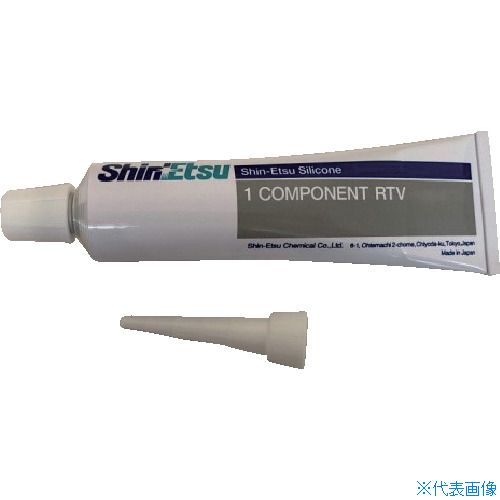 オレンジブック トラスコ中山　TRUSCO信越 シーリング 低分子シロキサン低減タイプ 100g ホワイト 〔品番:KE4897W100〕[ 注番:4230400]特長●電気、電子用途に推奨の低分子シロキサン低減タイプです。●高粘度タイプで...