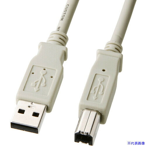 オレンジブック トラスコ中山　TRUSCOSANWA USBケーブル 〔品番:KU5000K3〕[ 注番:4234997]特長●USB2.0規格・USB1.1規格準拠のパソコンやUSBハブ、USB機器を接続する時に使用するケーブルです。（「...