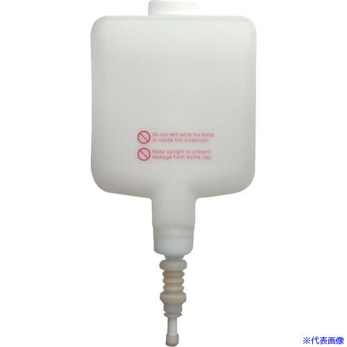 オレンジブック トラスコ中山　TRUSCOサラヤ 1200mLカートリッジボトル石けん液用 〔品番:41673〕[ 注番:4237031]特長●ディスペンサー用カートリッジボトルです。●薬液を詰替え繰り返し使用できるので経済的です。仕様●幅...