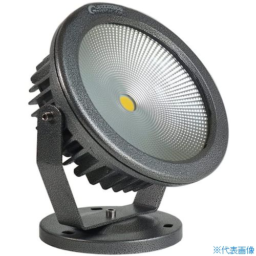 オレンジブック トラスコ中山　TRUSCOグリーンクロス LED投光器 30W 3000LM 丸型 電球色 130度 CO30-DQ 〔品番:6300031395〕[ 注番:4263904]特長●COBタイプLEDチップを採用した投光器です...
