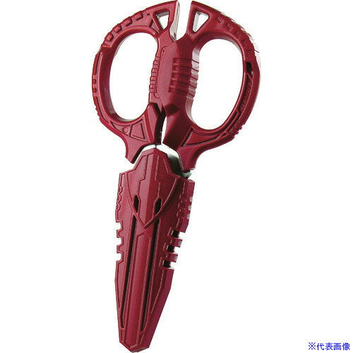 オレンジブック トラスコ中山　TRUSCOENGINEER 鉄腕ハサミGTギガレッド 〔品番:PH55GCR〕[ 注番:4309961]特長●4つの刃（ストレート刃・ギザ刃・ワイヤーカッター・ダンボールオープナー)で様々な素材を逃さずカット...