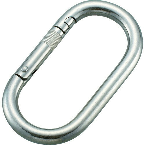 オレンジブック トラスコ中山　TRUSCOTRUSCO ステンレス カラビナ(環なし) 10mm 〔品番:TKB1〕[ 注番:4315898]特長●スプリングフックです。●バネの力で開口部分が戻ります。用途●チェーン・ワイヤ・ロープ等の連結...