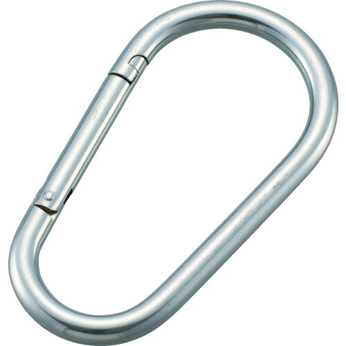 オレンジブック トラスコ中山　TRUSCOTRUSCO ステンレス カラビナジャンボ(環なし) 14mm 〔品番:TKBJ14A〕[ 注番:4315936]特長●スプリングフックです。●バネの力で開口部分が戻ります。用途●チェーン・ワイヤ・...