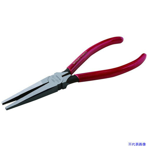 オレンジブック トラスコ中山　TRUSCOメリー フラットペンチ175mm 〔品番:105F175〕[ 注番:4324781]特長●先端ツカミ部は薄く平たくなっています。用途●電子機器の分解・組み立て等に。仕様●全長(mm)：175●先端形...