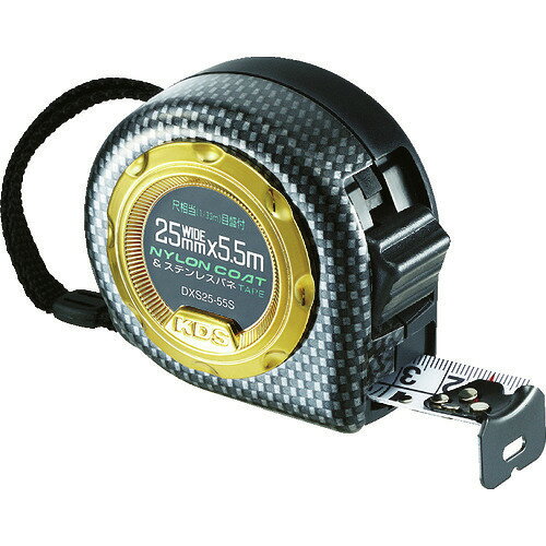 オレンジブック トラスコ中山　TRUSCOKDS コンベックス ネオロックDXS 25巾 5.5mまさめ 〔品番:DXS2555S〕[ 注番:4326539]特長●尺相当目盛付です。●ストッパーを一番下まで押し下げるとロックがかかります。●...