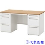 オレンジブック トラスコ中山　TRUSCOウチダ SCAENA/両袖デスクSS147A4−33SK OW/NF 〔品番:51101164〕[ 注番:4326899]特長●一般社団法人日本オフィス家具協会（JOIFA）会員企業の製品でグリーン...