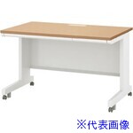 オレンジブック トラスコ中山　TRUSCOウチダ SCAENA H700/平デスク キャスター脚 SSC186H OW/NF 〔品番:51174624〕[ 注番:4328628]特長●コードホールを標準装備。経済性に優れたベーシックなシステ...