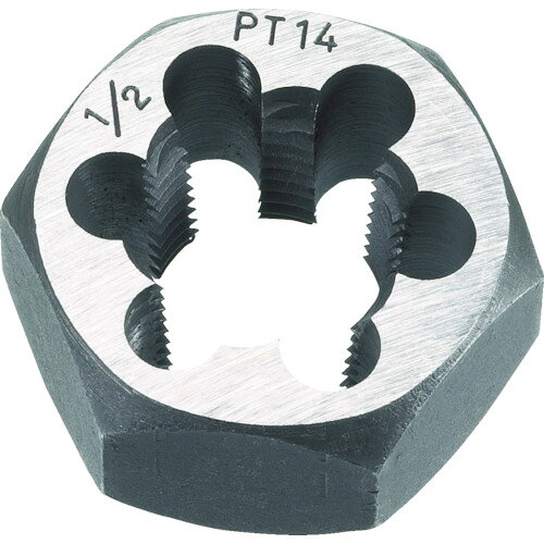 オレンジブック トラスコ中山　TRUSCOTRUSCO 六角サラエナットダイス PT7/8−14 〔品番:TD678PT14〕[ 注番:4329210]特長●ボルトやねじをさらえる（きれいにする）時に使用します。●モンキーレンチにて作業がで...