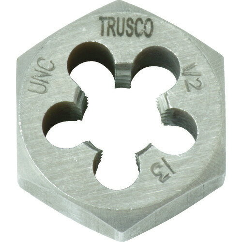 オレンジブック トラスコ中山　TRUSCOTRUSCO 六角サラエナットダイス UNC1/2-13 〔品番:TD612UNC13〕[ 注番:4329406]特長●ボルトやねじをさらえる（きれいにする）時に使用します。●モンキーレンチにて作業...