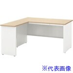 オレンジブック トラスコ中山　TRUSCOウチダ SCAENA/L型パネル脚平デスク SSP167H OW/LF 〔品番:51113833〕[ 注番:4331631]特長●コードホールを標準装備。経済性に優れたベーシックなシステムデスクです...