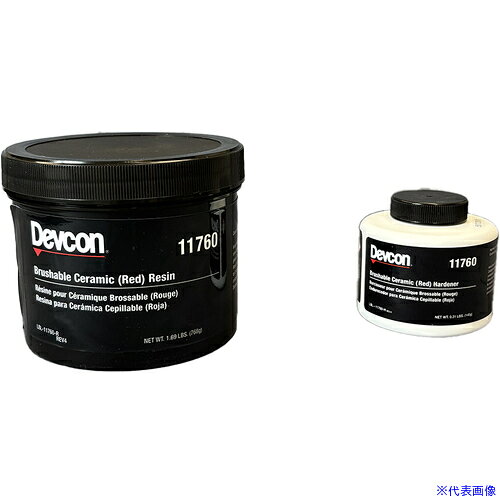 オレンジブック トラスコ中山　TRUSCODEVCON ブラッシャブルセラミック赤 耐薬品&耐腐蝕コーティング 900g 〔品番:DV11760〕[ 注番:4333110]特長●スラリーによる摩耗から設備を守ります。●ハケ塗り可能な低粘度タ...